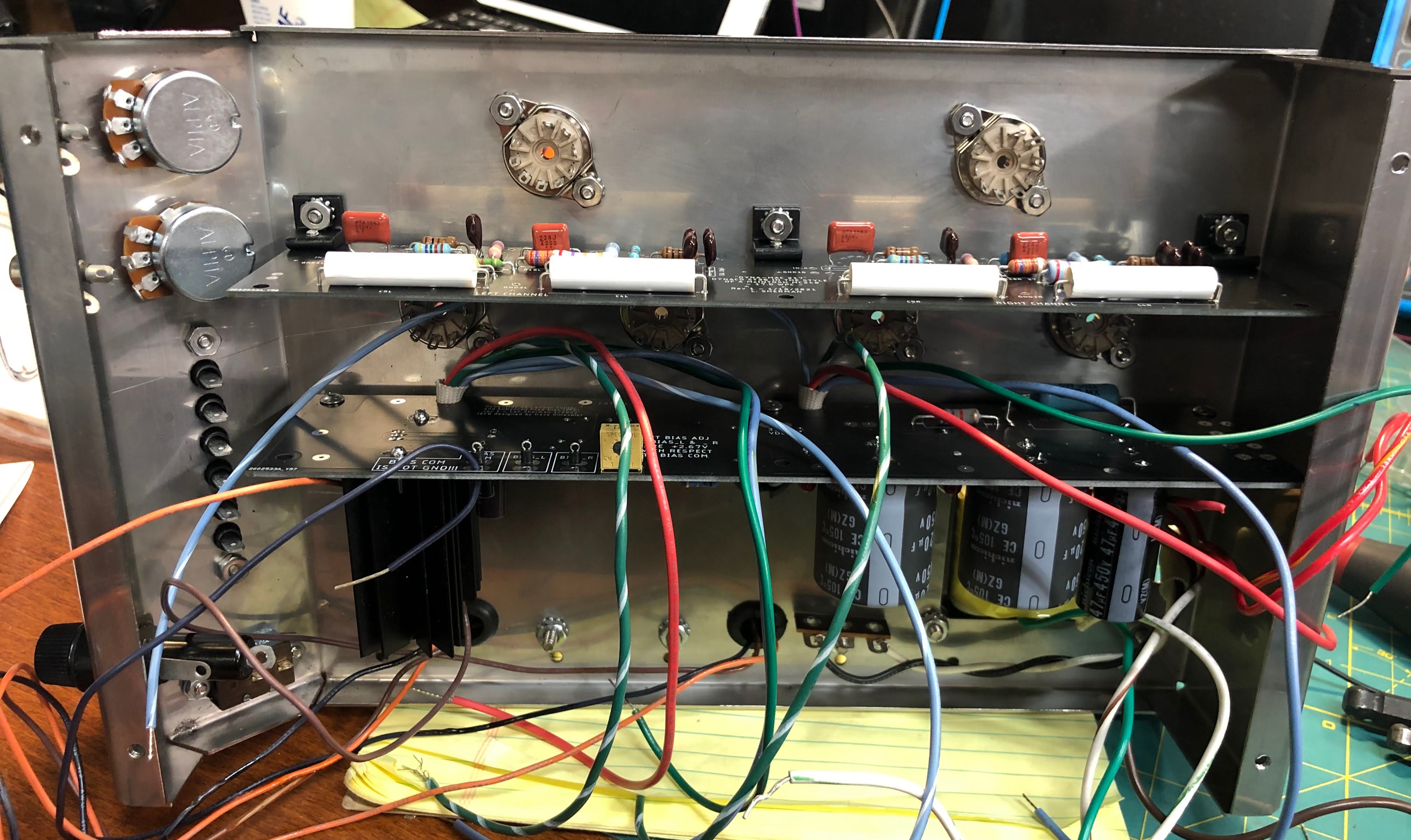 A Dynaco ST35 Tube Amp Built In The Style Of Classic McIntosh ...