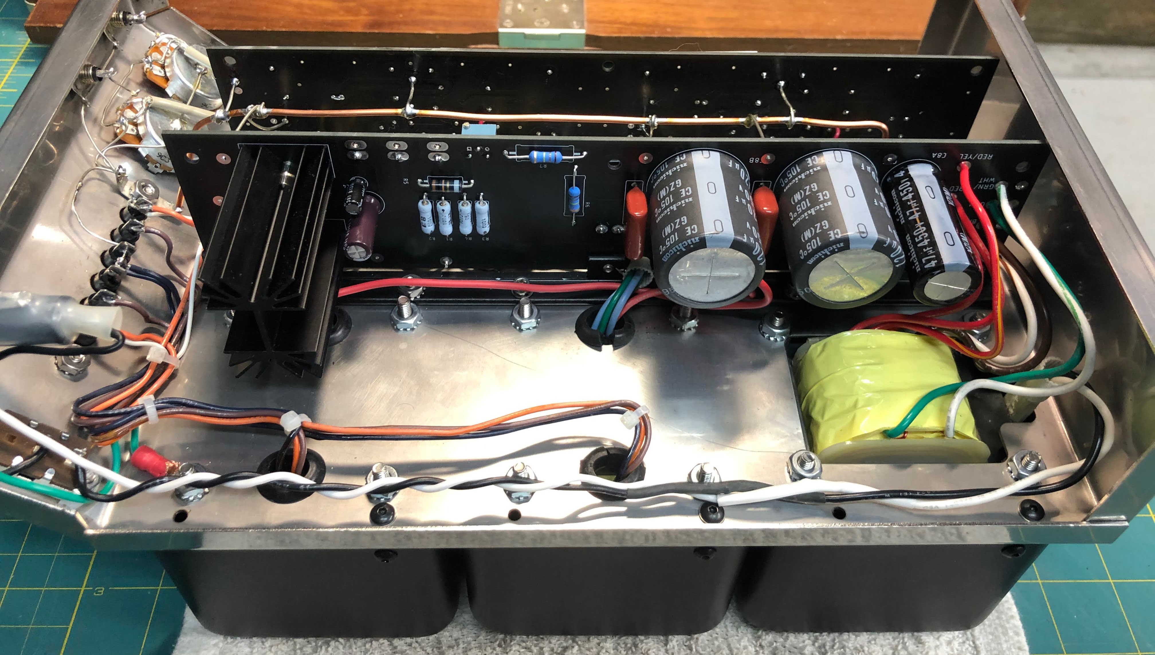 A Dynaco ST35 Tube Amp Built In The Style Of Classic McIntosh ...