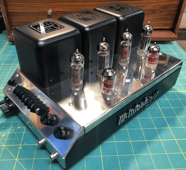 A Dynaco ST35 Tube Amp Built In The Style Of Classic McIntosh ...