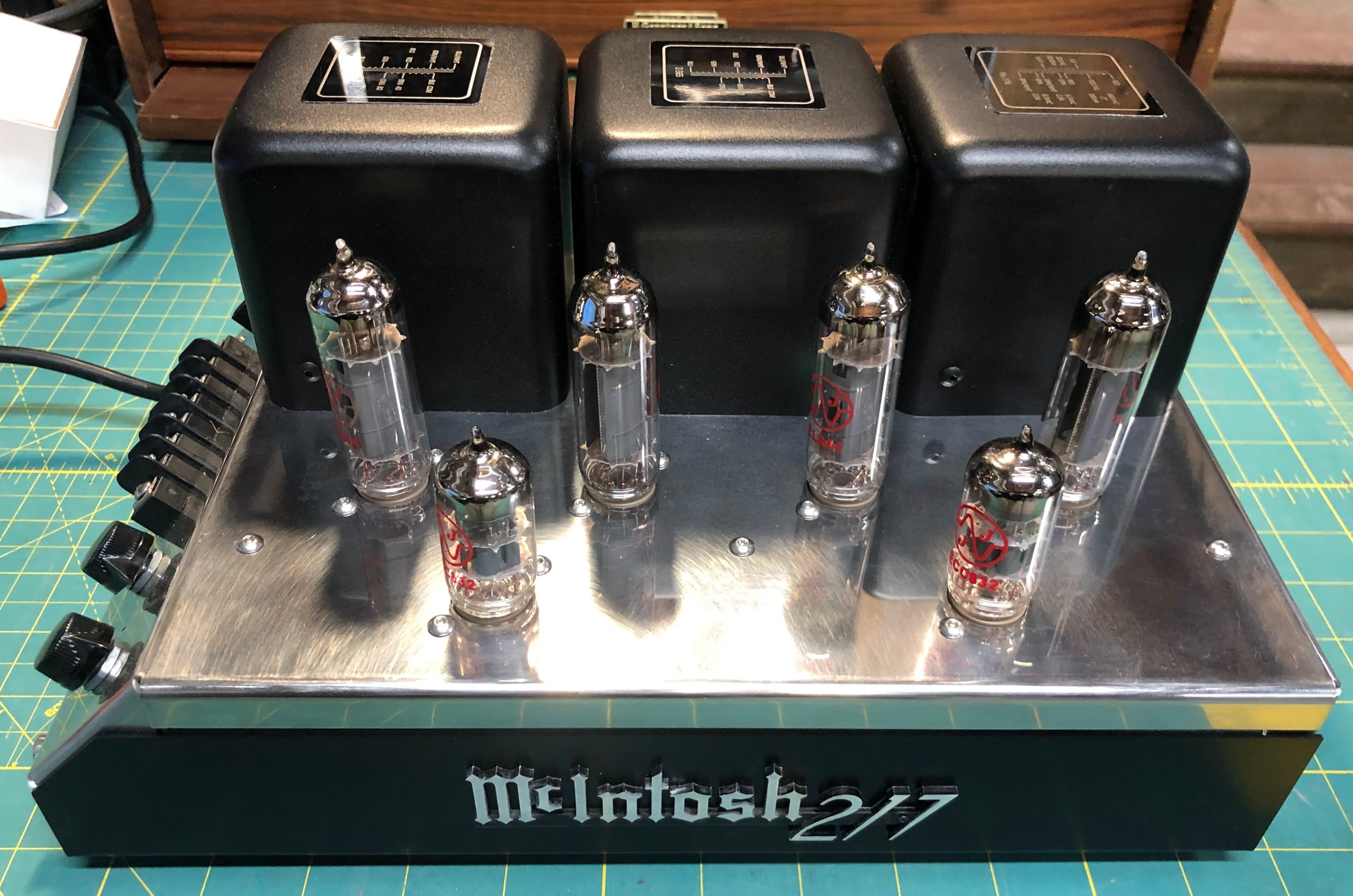 A Dynaco ST35 Tube Amp Built In The Style Of Classic McIntosh ...